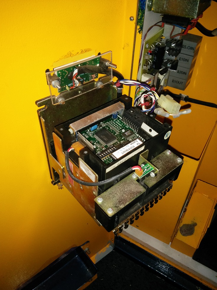 MPU Mecca - Change Machine Note Acceptor - MPU Mecca - Fruit-Emu