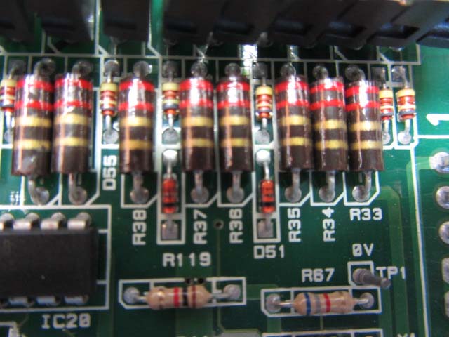 MPU Mecca - Barcrest Mpu 4 Resistor (R33-R40 ) - MPU Mecca - Fruit-Emu
